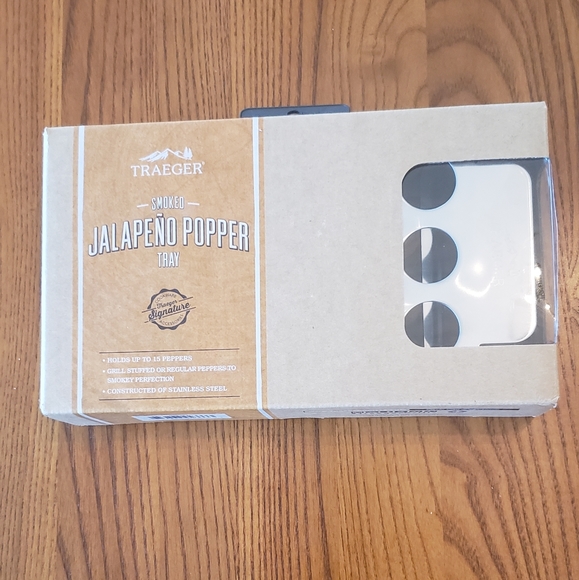 Traeger | Kitchen | Traeger Stainless Steel Smoked Jalapeno Popper Tray ...